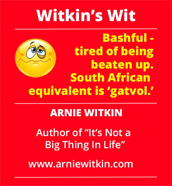 Witkin’s Wit – Arnie Witkin